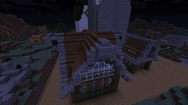 Large Rustic House Minecraft Map
