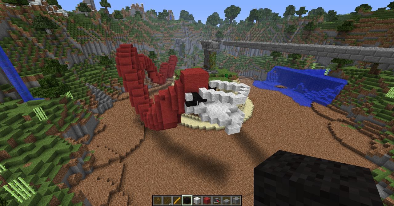 Raptoria - fallen bridge - Minecraft Map