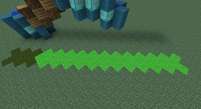 Sword Statue's (Diagonal) Minecraft Map