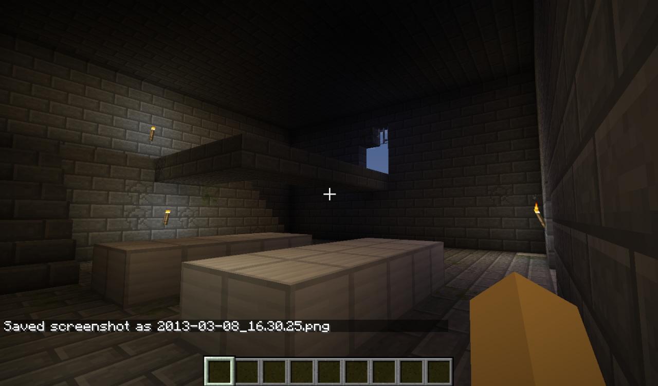 Bunker and house Minecraft Map