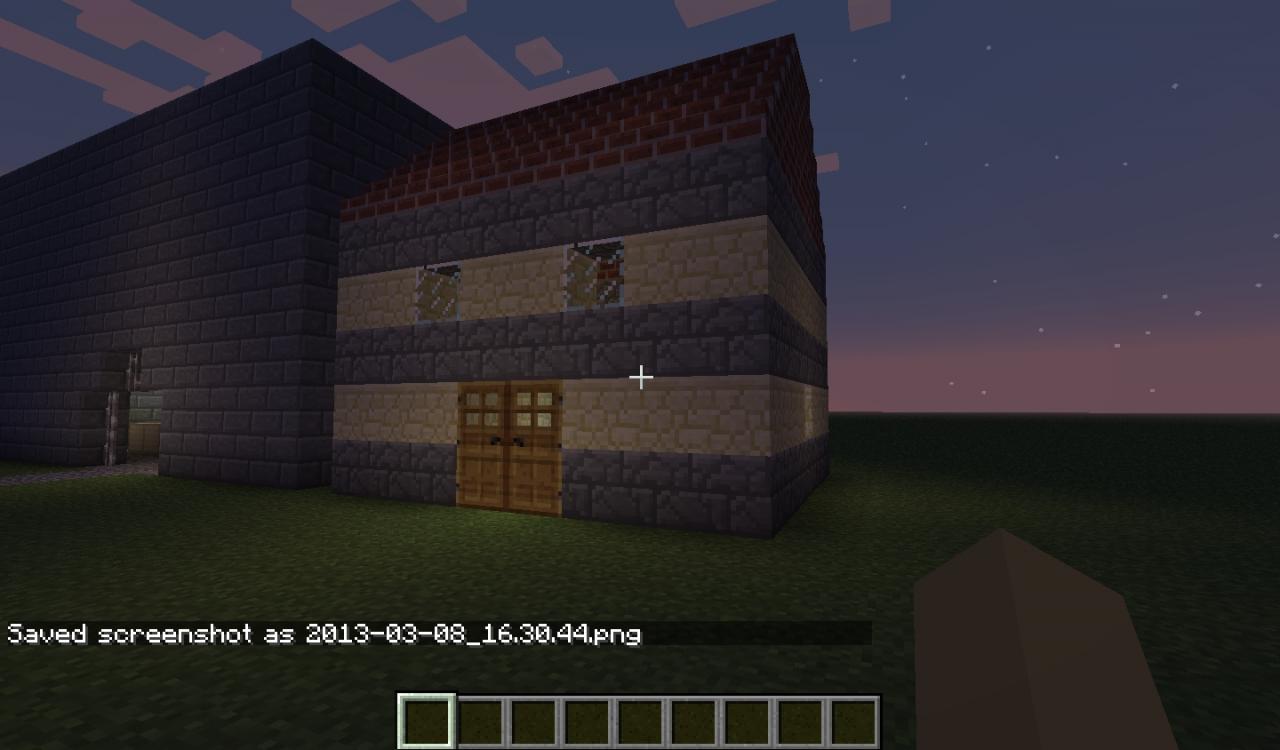 Bunker and house Minecraft Map