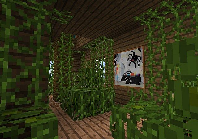 The Jungle House Minecraft Map