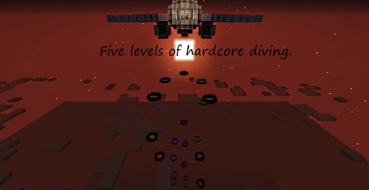 {Minecraft Skydiving} Minecraft Map