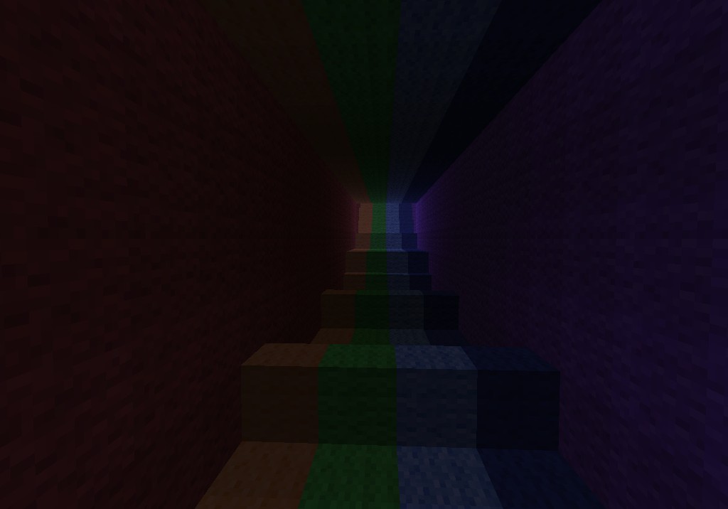 Rainbow Run Minecraft Map