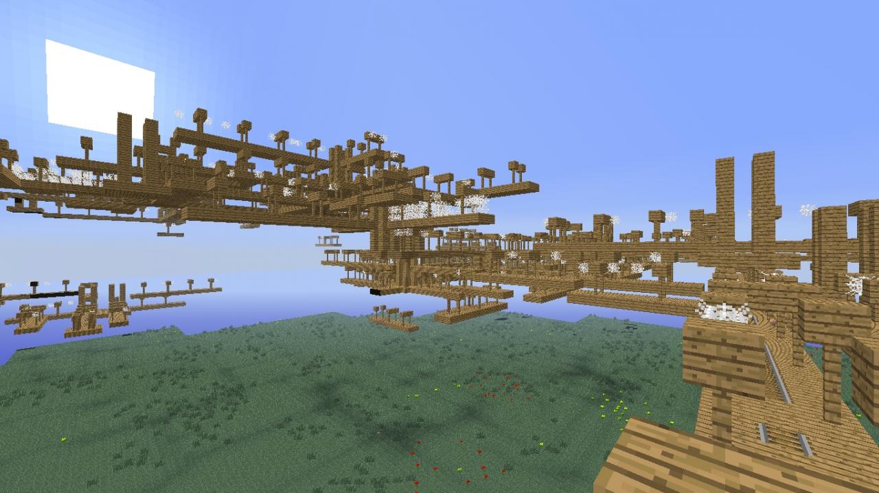 Shown Dungeons/Strongholds World Minecraft Map