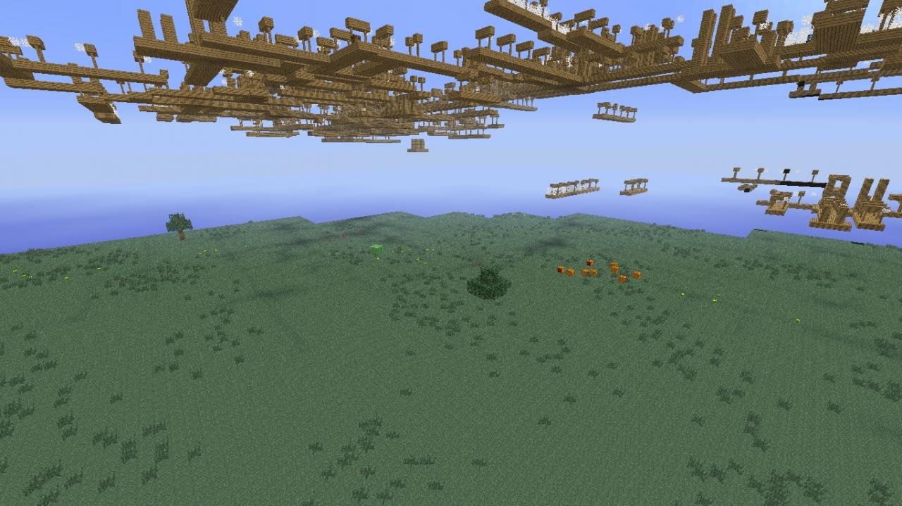 Shown Dungeons/Strongholds World Minecraft Map