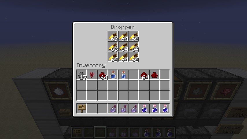 Redstone House: Automatic Potion Room Minecraft Map
