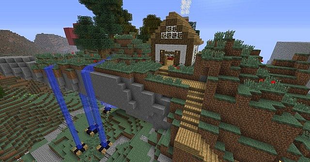 Humble Abode fit for a GODDESS Minecraft Map