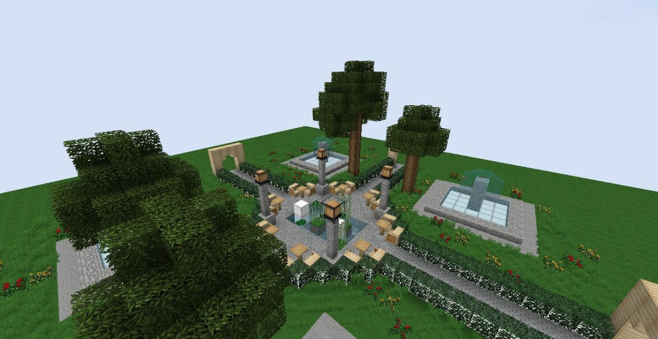Modern Park Minecraft Map