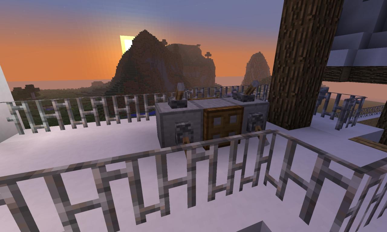 modern sailing ship Minecraft Map