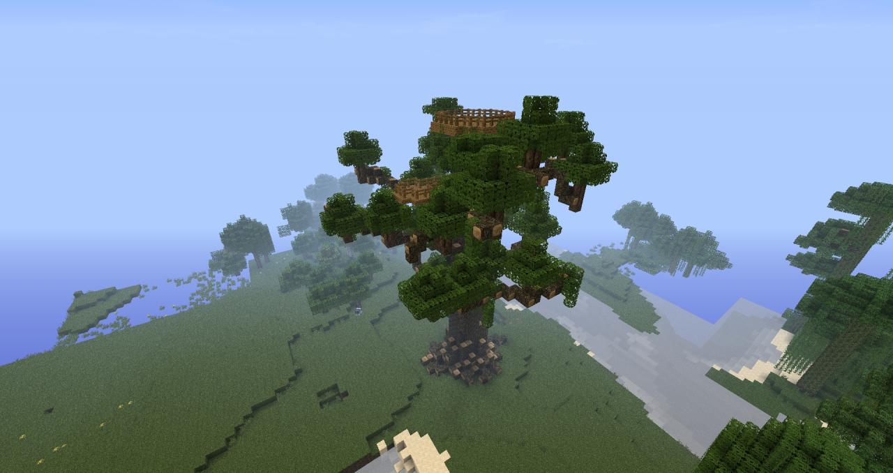 Massive Misa Tree House Minecraft Map
