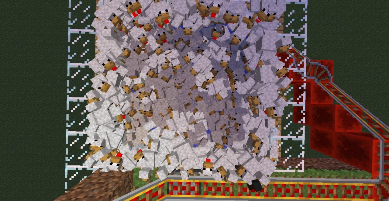 Automatic Chicken Egg Farm Minecraft Map