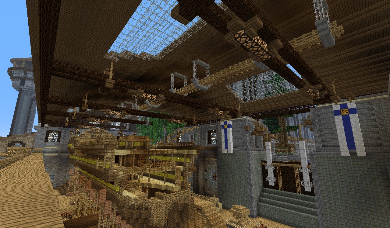Dry dock Minecraft Map