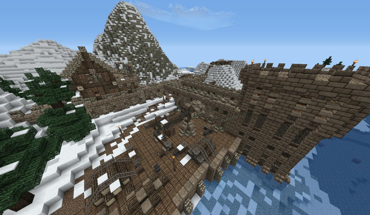 Minecraft, Barracks, Training Grounds & More Minecraft Map