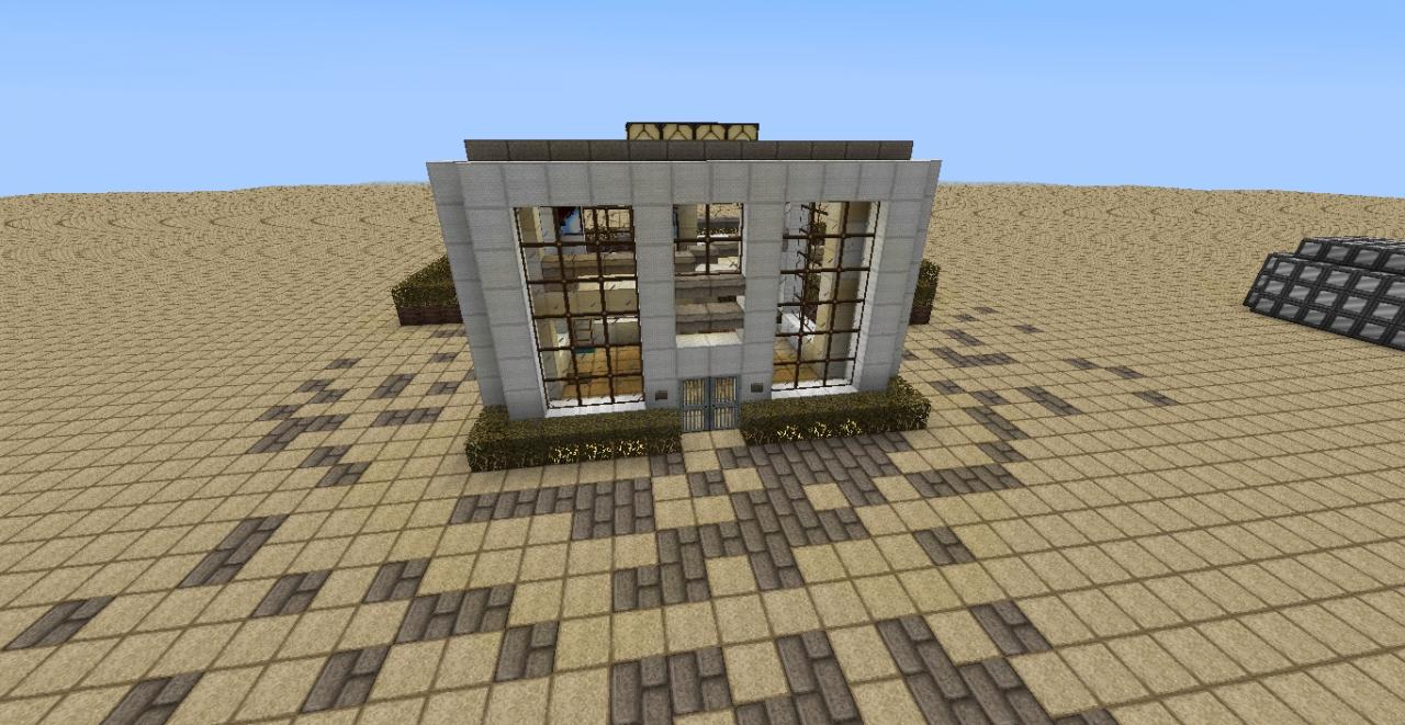 Modern House (My First Project) Minecraft Map