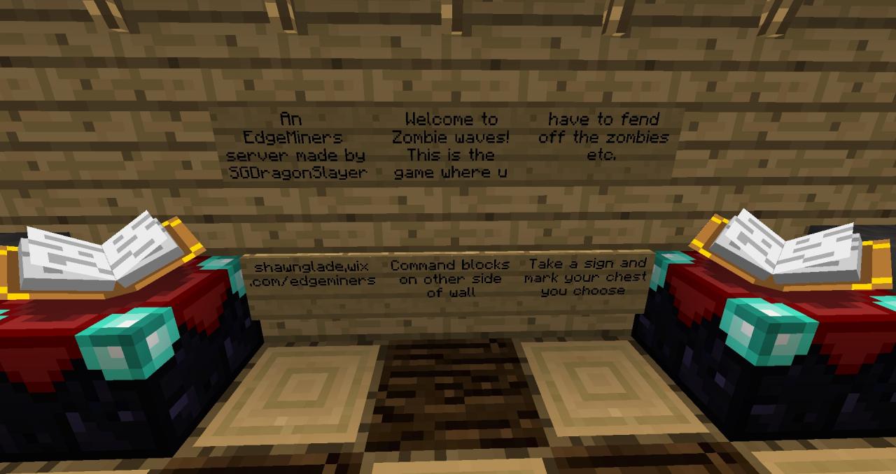 Zombies Wave Minecraft Map