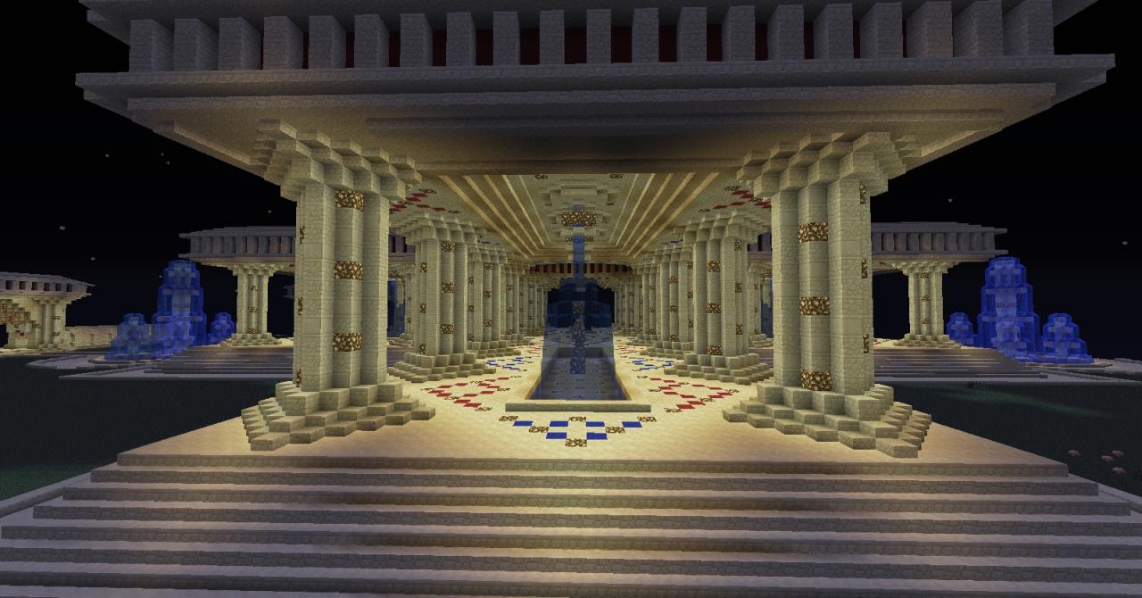 Sandstone Temple Project Minecraft Map