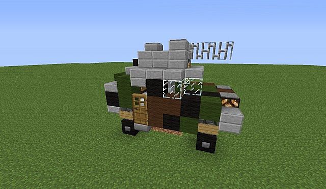 Killer_waffle72's Military Humvee (NATO and Desert camo) Minecraft Map