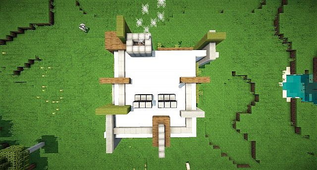 Burst - A Modern Build ft. 3D Minecraft Map