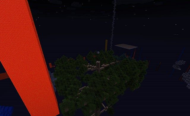 Tree Chunk Survival Minecraft Map