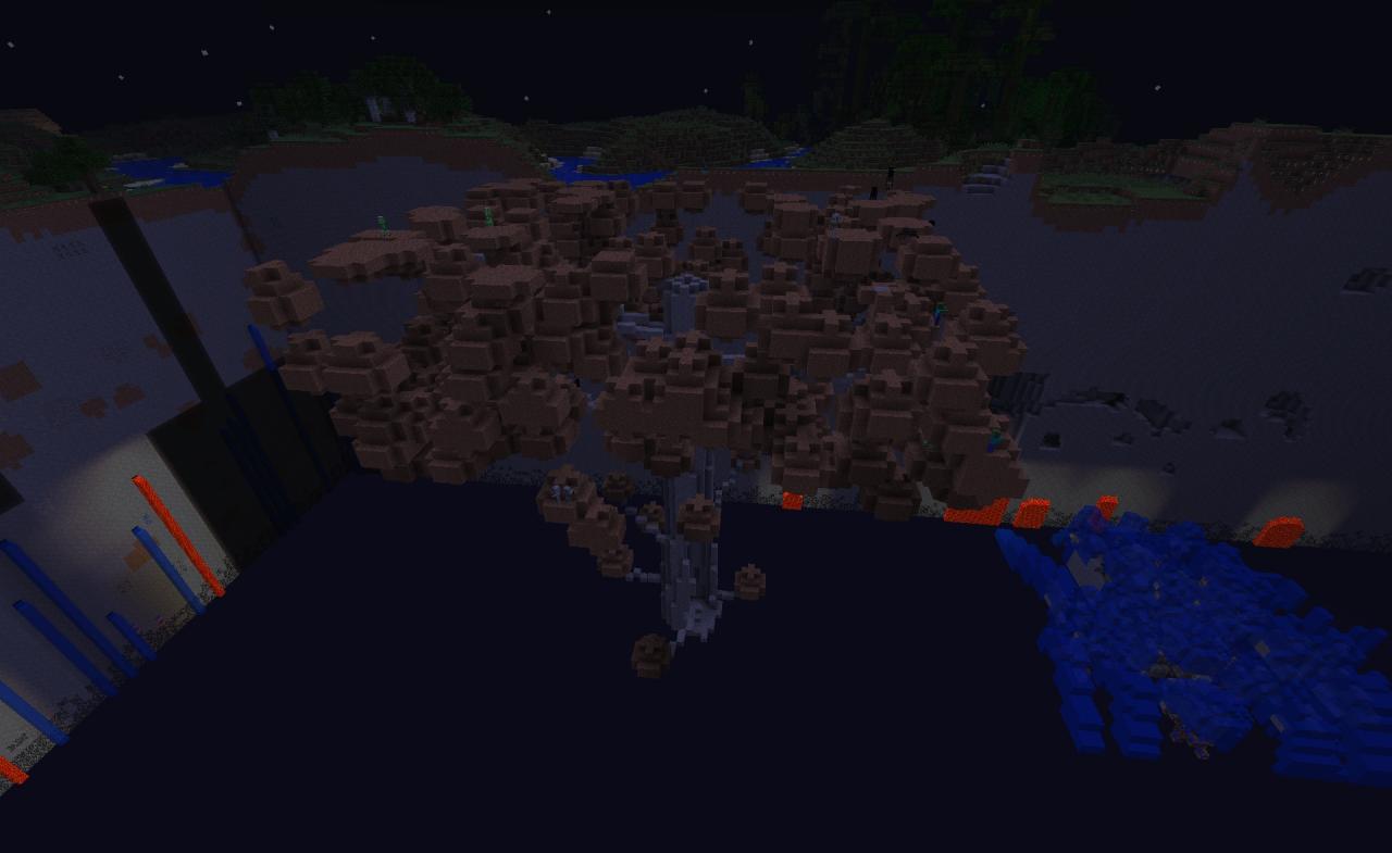 Tree Chunk Survival Minecraft Map