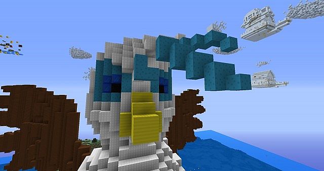 griffon statue (chrono) Minecraft Map