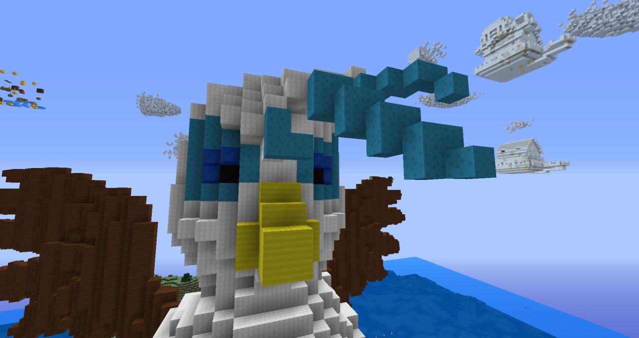 griffon statue (chrono) Minecraft Map
