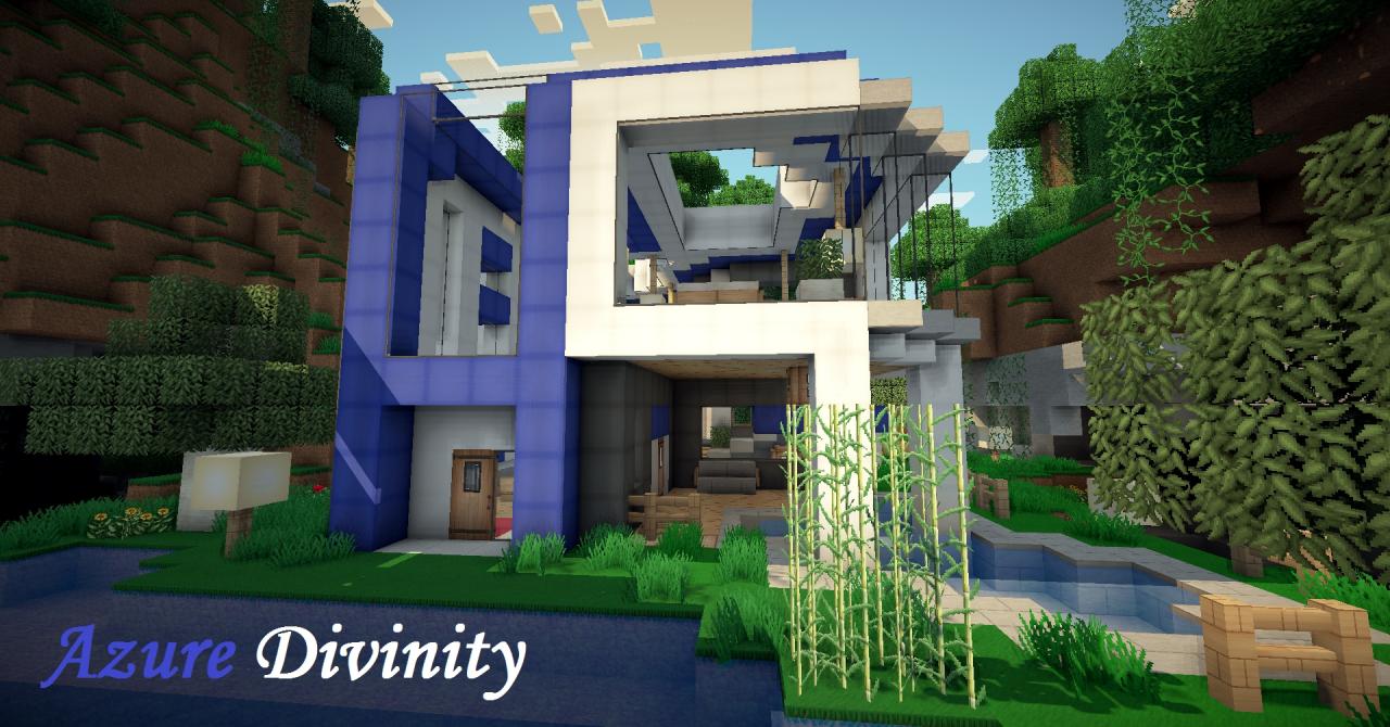 Azure Divinity - Modern Build Minecraft Map