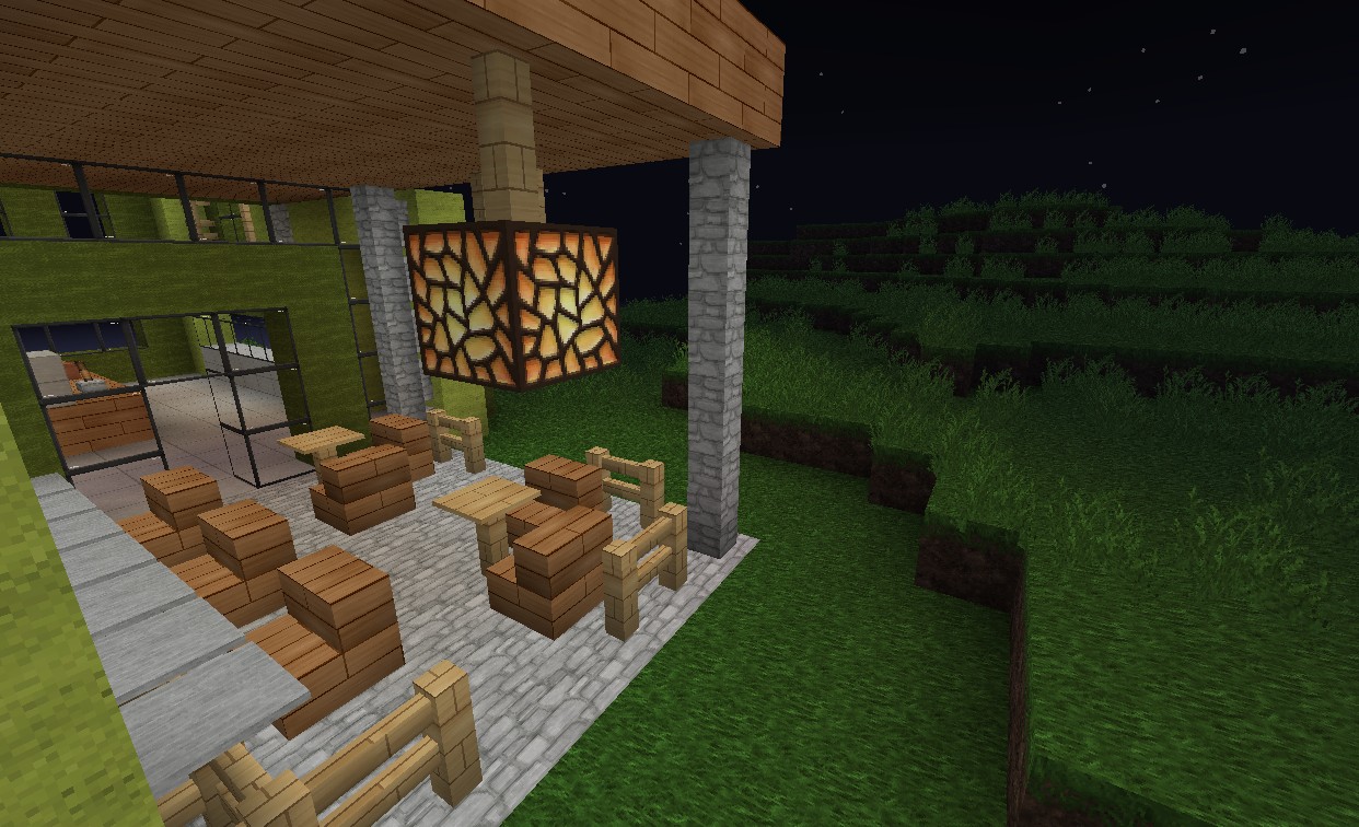 Midnight Cafe [Modern Build] Minecraft Map