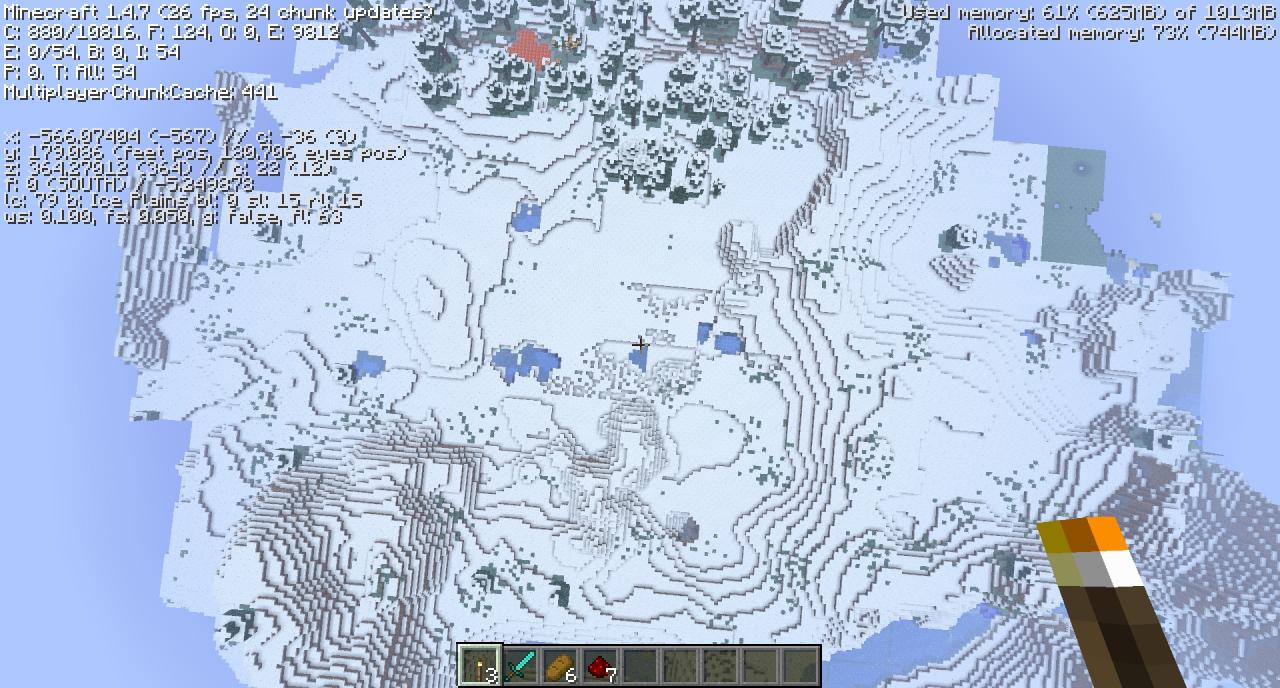 My first Seed Minecraft Map