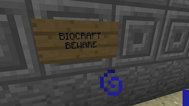 Biocraft: BEWARE Minecraft Map