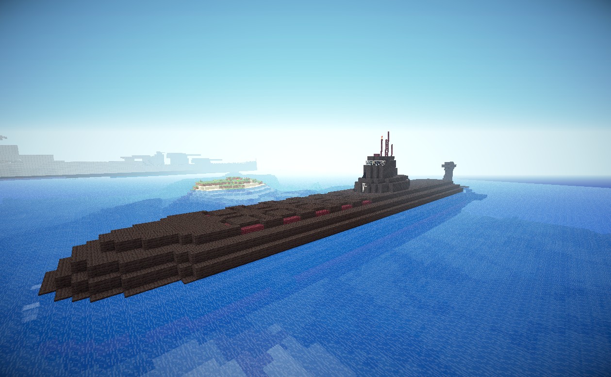 Typhoon(Akula) class Submarine Minecraft Map