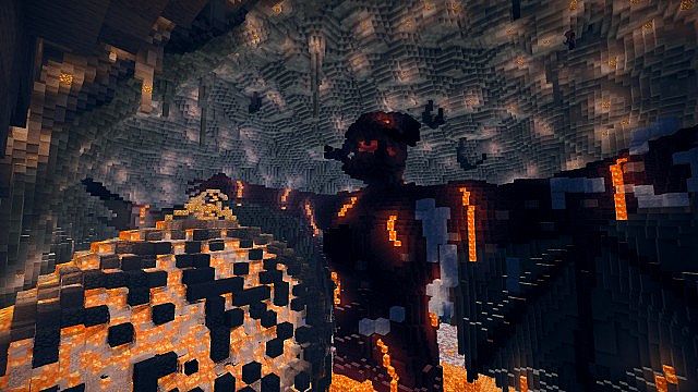 The demons cave (50 subscriber special) Minecraft Map