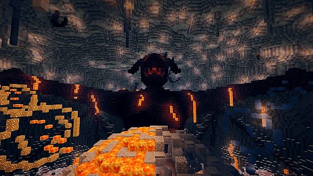The demons cave (50 subscriber special) Minecraft Map