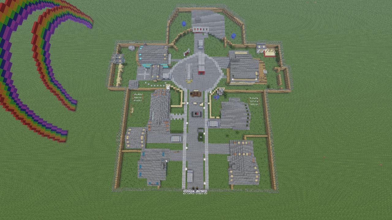 Call of Duty: Nuketown Minecraft Remake Minecraft Map