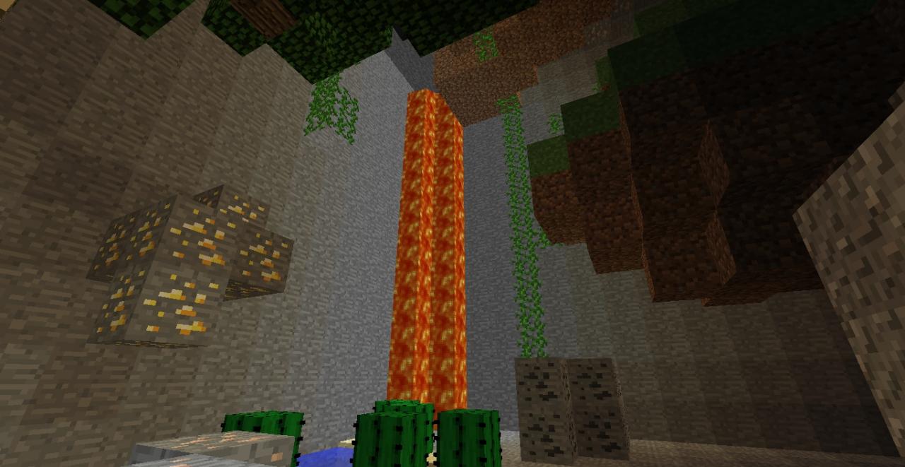 survival of the underground mine Minecraft Map