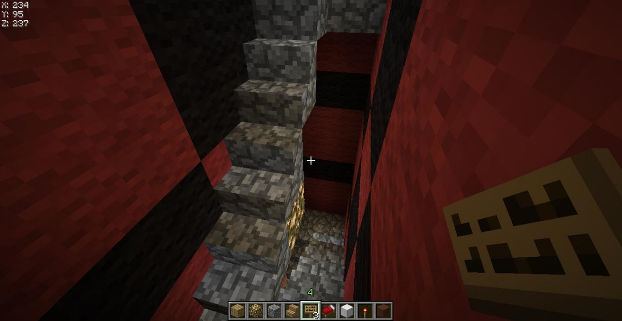 Awesome statue (he killed a skel) and Skeleton spawner Minecraft Map