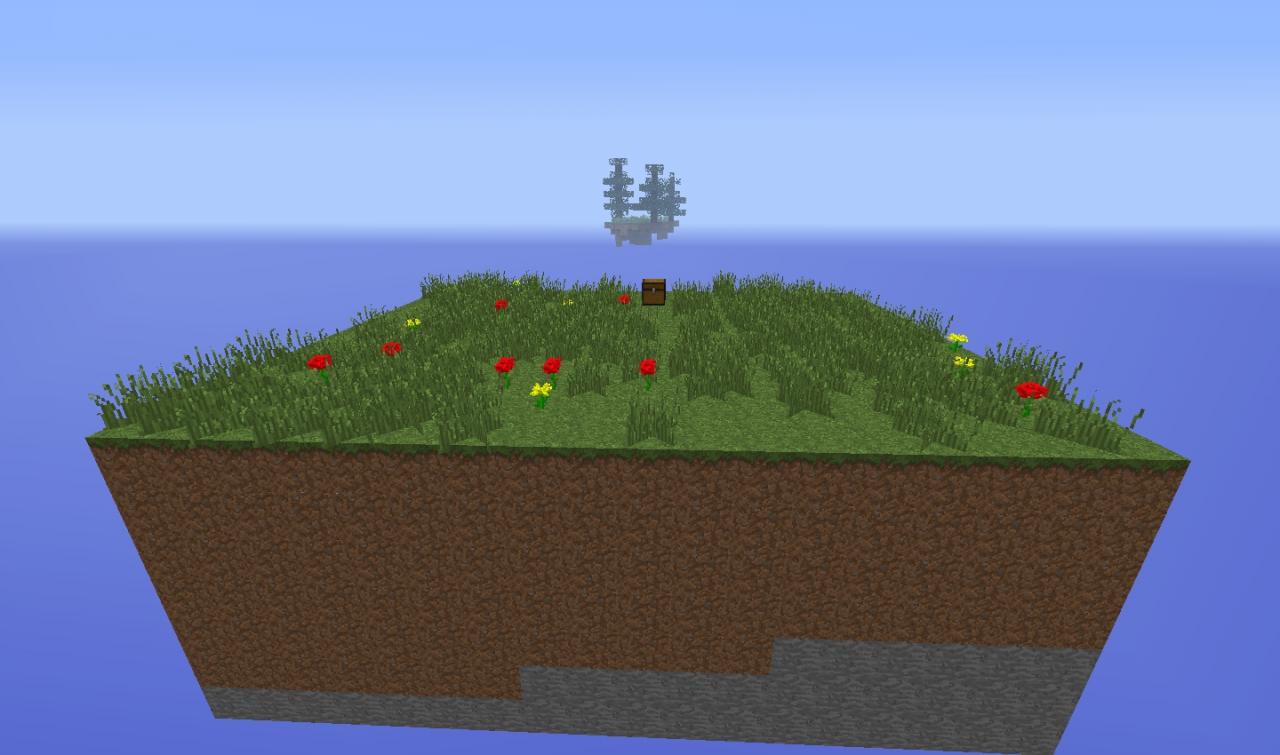 The Five islands (Skyblock) (Void) Minecraft Map