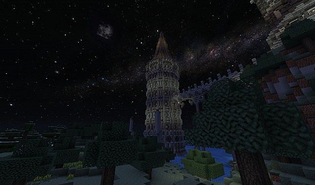 Laenord - The 3 sisters towers ! Minecraft Map