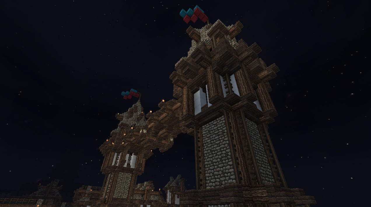 The settlement of the barbarians Minecraft Map