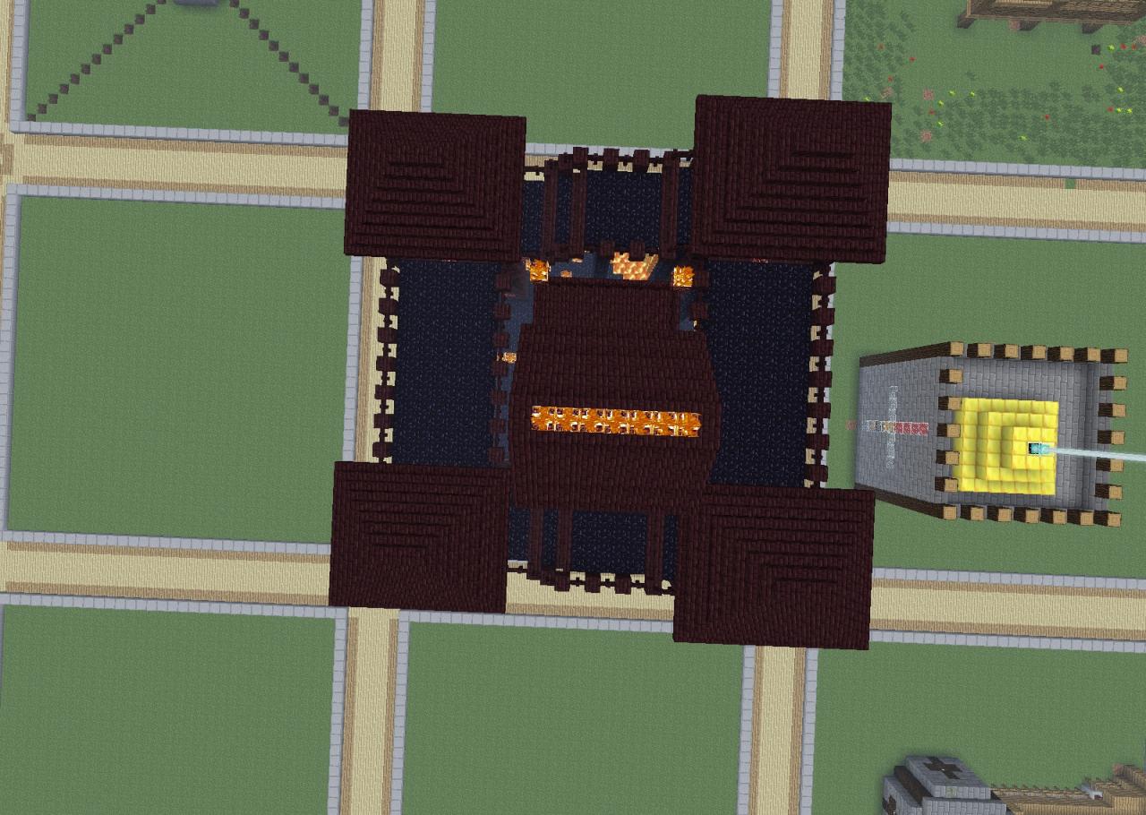 Nether kingdom (Nether Fortress part) Minecraft Map