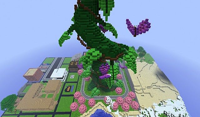 Bean Stalk Minecraft Map