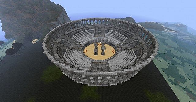 Roman Colosseum Minecraft Map