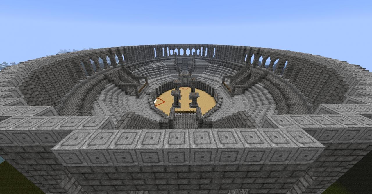 Roman Colosseum Minecraft Map