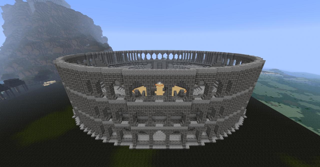 Roman Colosseum Minecraft Map