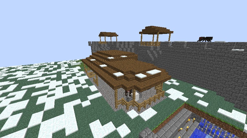 White Run From SKYRIM Minecraft Map