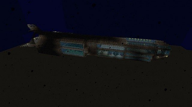 Underwater Ship Minecraft Map