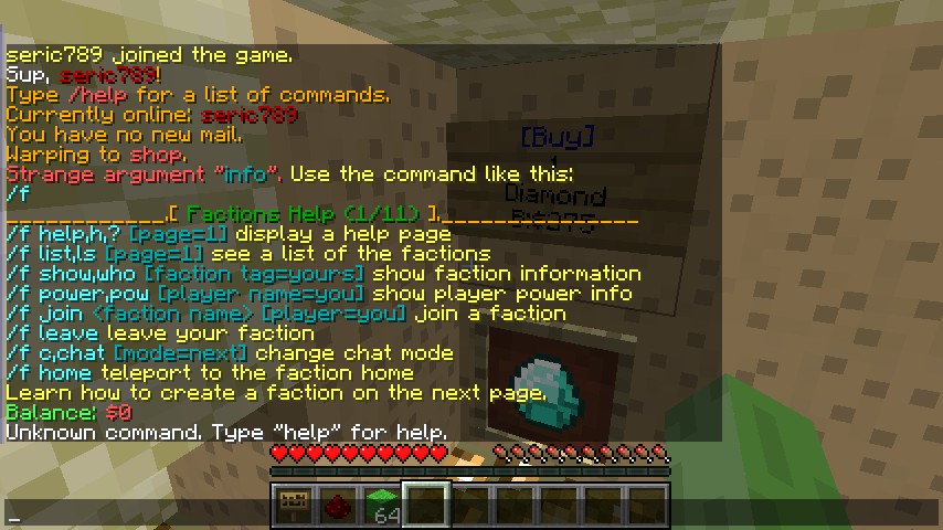 minecraft Faction server [Raiding+Greifing+pvp] Minecraft Server