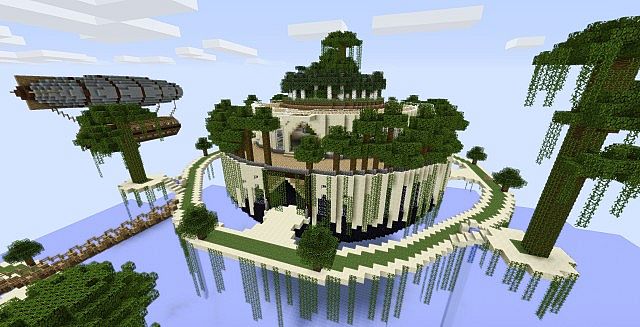 Floating Island Minecraft Map