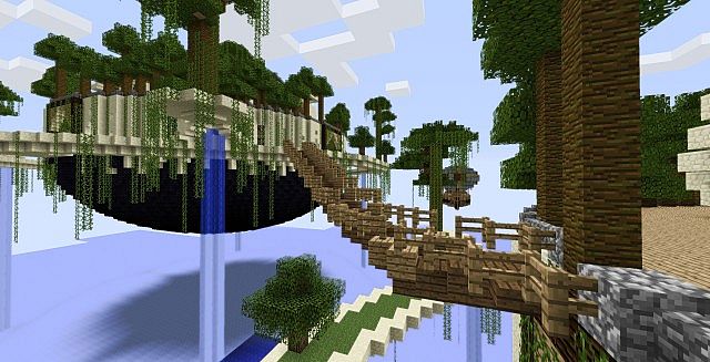 Floating Island Minecraft Map